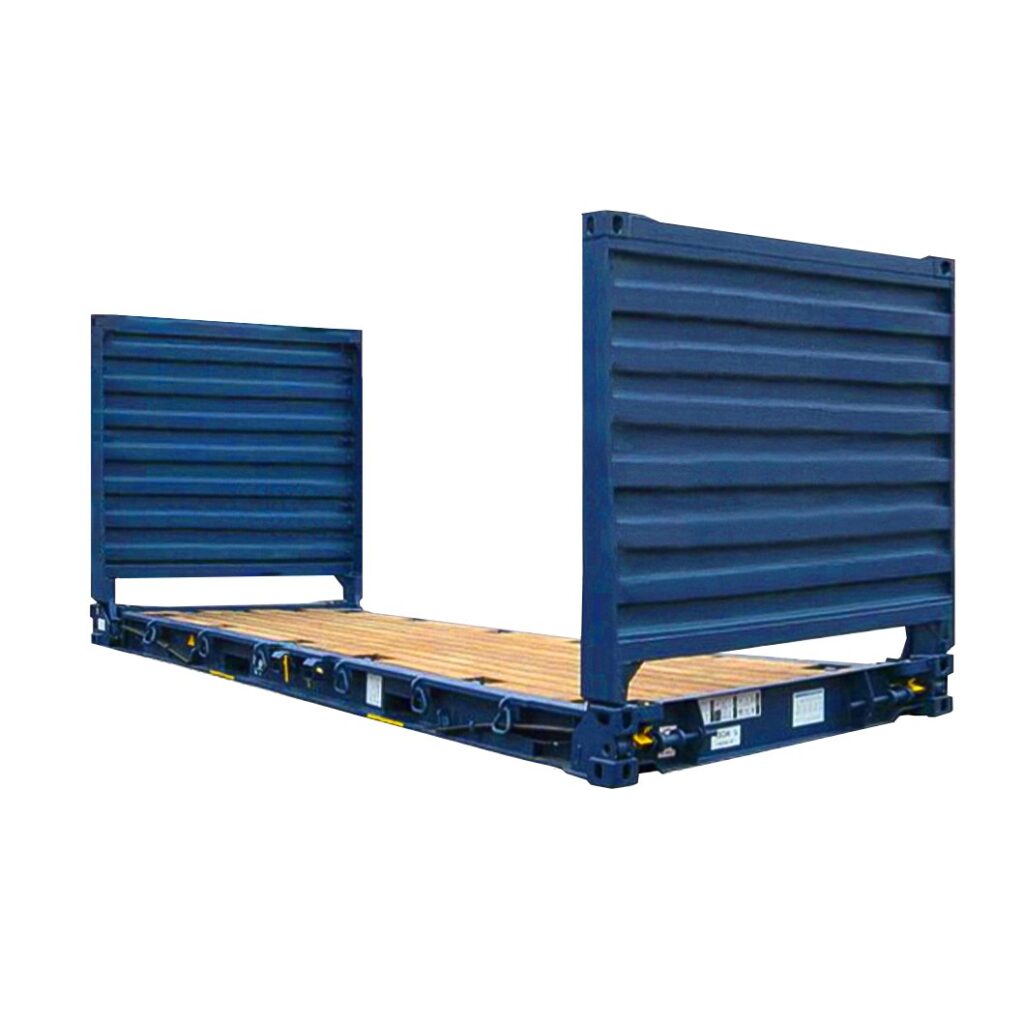 40ft High Cube Flat Rack Containers - Intermodal Equipment