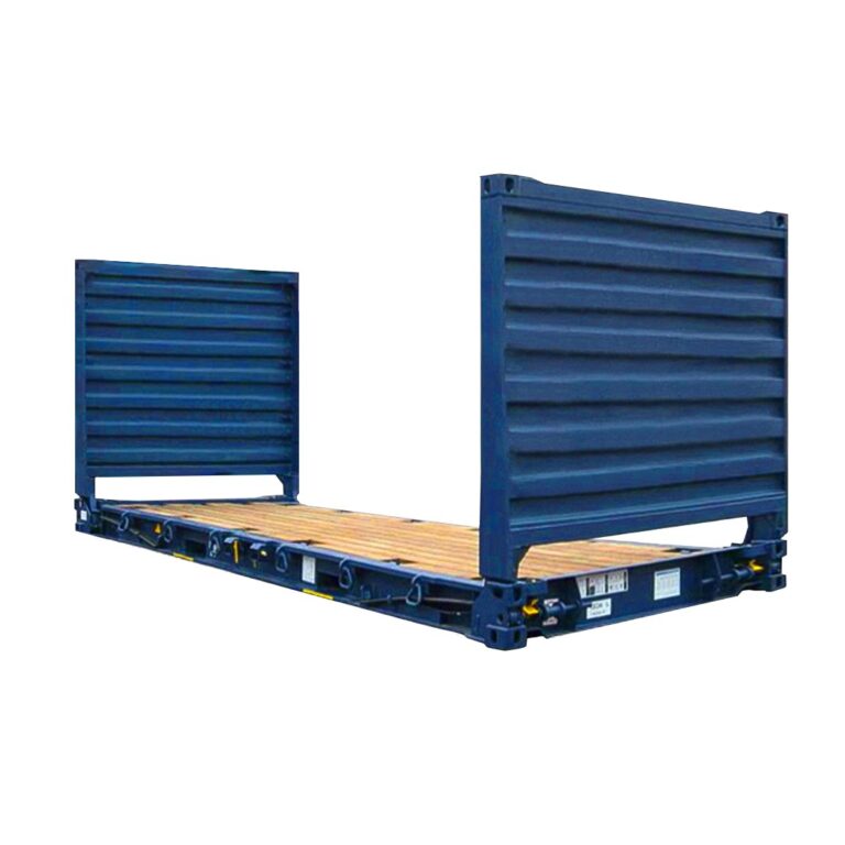 40ft High Cube Flat Rack Containers - Intermodal Equipment
