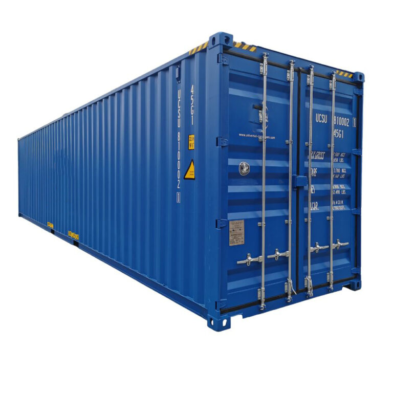 40ft High Cube Flat Rack Containers - Intermodal Equipment