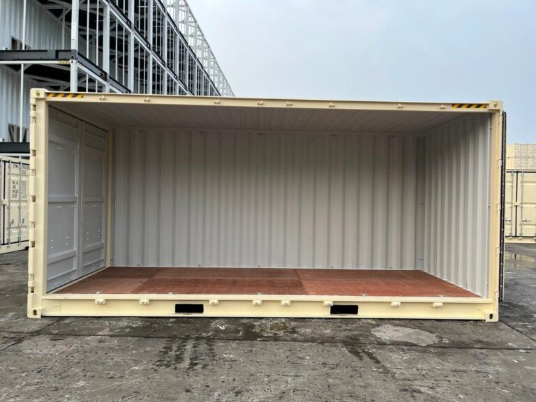 20ft Open Side High Cube Container - Intermodal Equipment