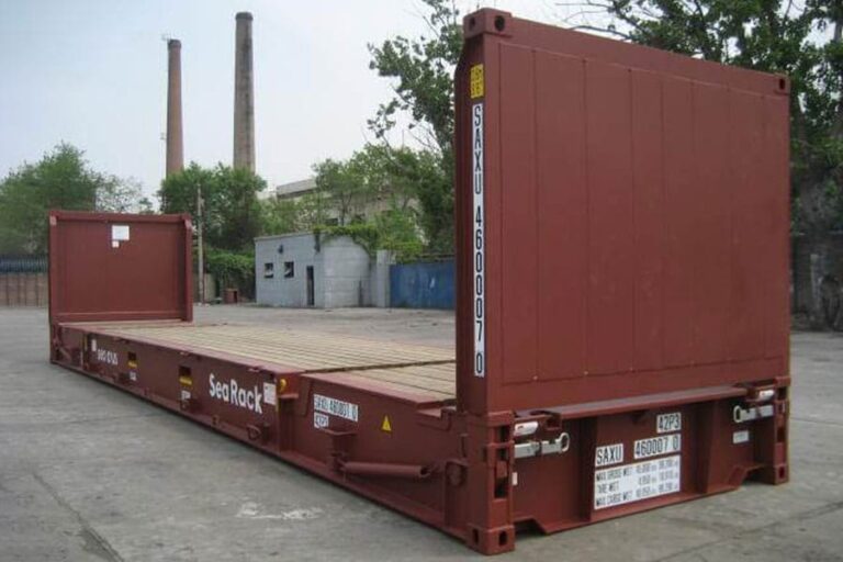 40ft Flat Rack Container for Sale Malaysia - Intermodal Equipment