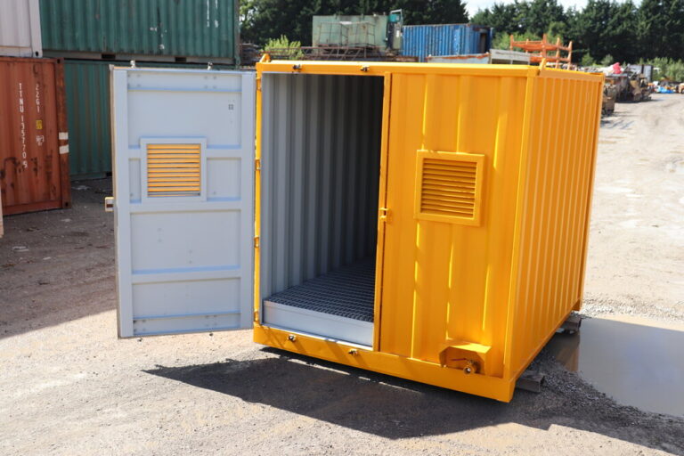 COSHH Chemical Store Containers - Intermodal Equipment
