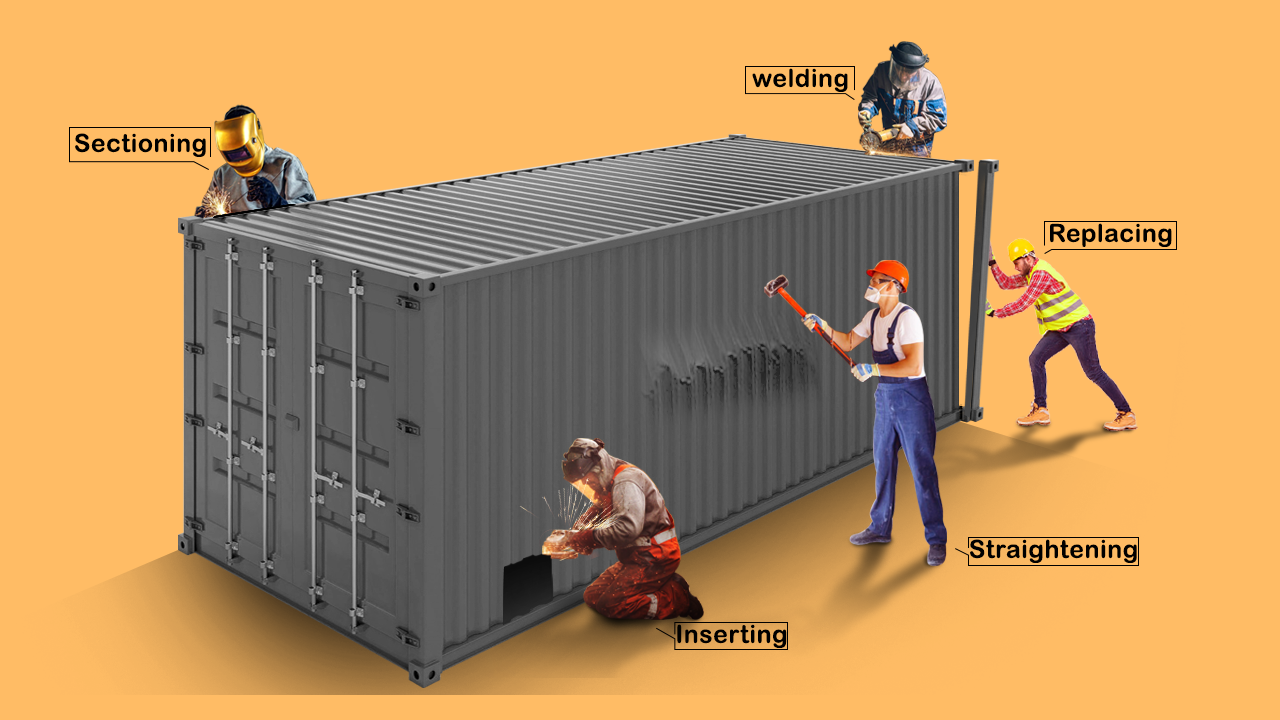 Shipping Container Repair Procedures - Intermodal Equipment