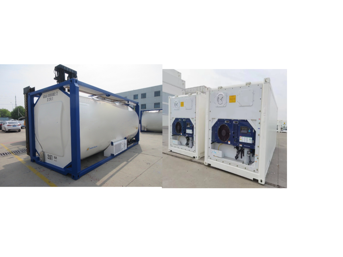 Tank Container vs Reefer Container - Intermodal Equipment