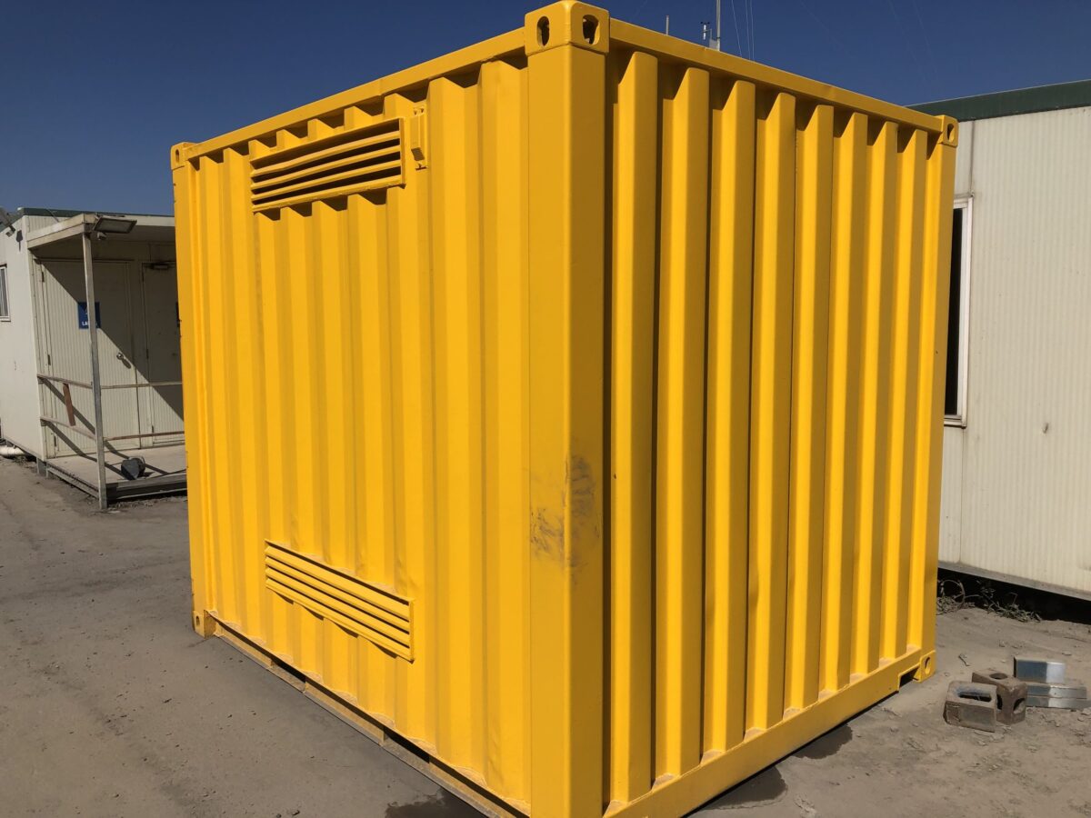 Used 20ft COSHH Chemical Store Containers For Sale - Intermodal Equipment