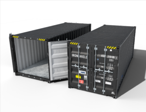 New 20ft Double Door Tunnel Container - Intermodal Equipment