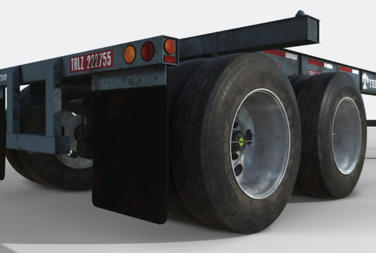 20ft Slider Container Chassis - Intermodal Equipment