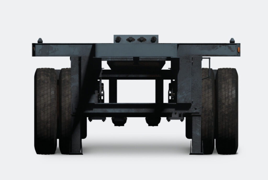 20ft Slider Container Chassis - Intermodal Equipment