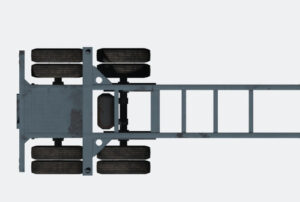 20ft Slider Container Chassis - Intermodal Equipment